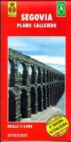 SEGOVIA. PLANO CALLEJERO Y MAPA DE CARRETERAS - CARTOGRAFIA EVEREST ...