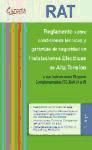 RAT. REGLAMENTO SOBRE CONDICIONES TECNICAS Y GARANTIAS DE SEGURIDAD EN ...