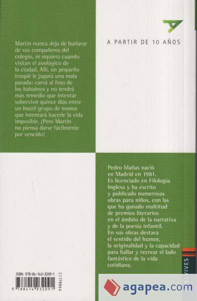MARTIN, REY DE LOS MONOS - PEDRO MAÑAS ROMERO - 9788414032091