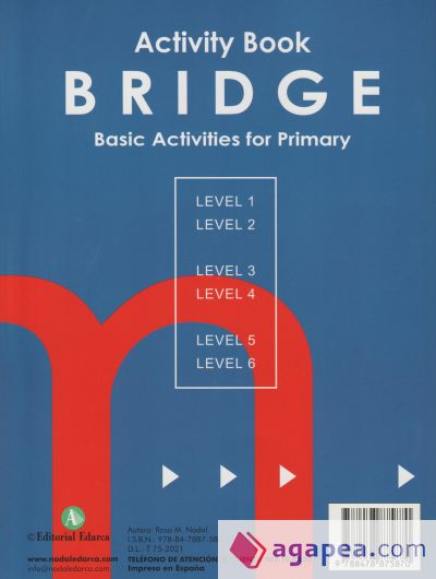 BRIDGE ENGLISH 1º PRIMARY, ACTIVITY BOOK - ROSA M. NADAL ...