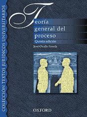 Teoria General Del Proceso Ovalle Favela Jose 9789706136572