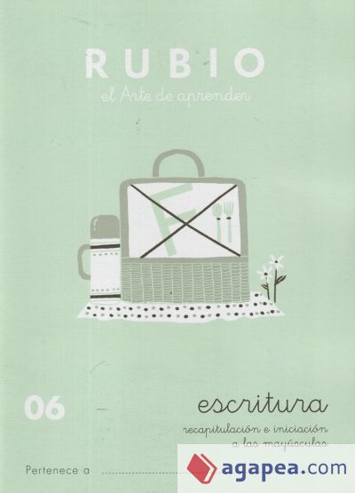 ESCRITURA RUBIO, N. 06 - RAMON RUBIO - 9788485109197 - EDITORIAL RUBIO ...