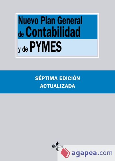 NUEVO PLAN GENERAL DE CONTABILIDAD Y DE PYMES - EDITORIAL TECNOS ...