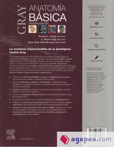 GRAY ANATOMIA BASICA - RICHARD L. DRAKE; A. WAYNE VOGL; ADAM W. M ...