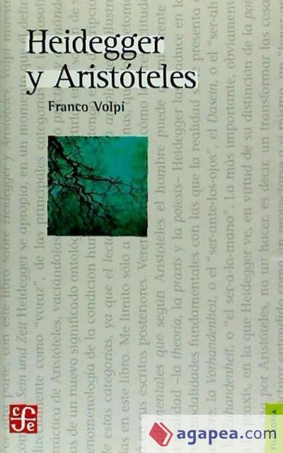 HEIDEGGER Y ARISTOTELES - FRANCO VOLPI - 9789505579181