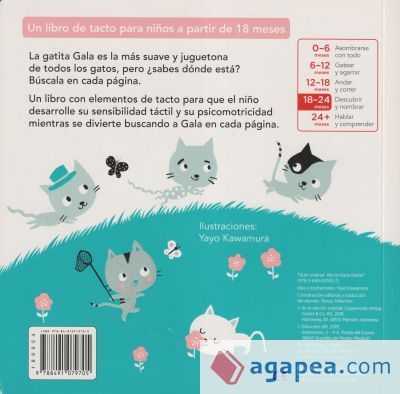BUSCA A LA GATA GALA - TERESA TELLECHEA; YAYO KAWAMURA - 9788491079705