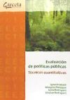 EVALUACION DE POLITICAS PUBLICAS - VV.AA. - 9788416228553