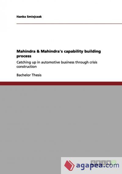 MAHINDRA & MAHINDRAA S CAPABILITY BUILDING PROCESS - HANKA SMIEJCZAK ...