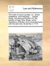 THE TRYALS OF SEVEN PYRATES, VIZ. JAMES SWEETLAND, JOHN KENNELLY ...