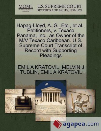 HAPAG-LLOYD, A. G., ETC., ET AL., PETITIONERS, V. TEXACO PANAMA, INC ...