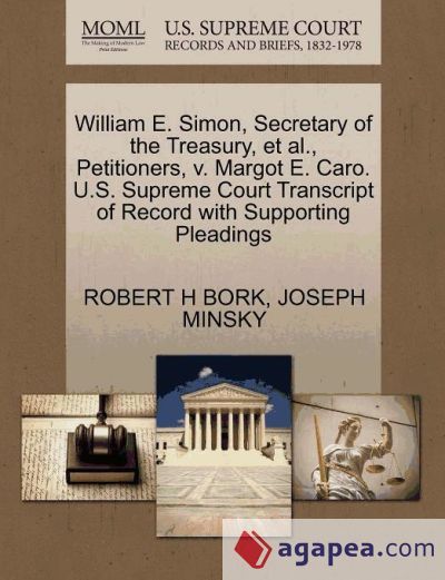 WILLIAM E. SIMON, SECRETARY OF THE TREASURY, ET AL., PETITIONERS, V ...
