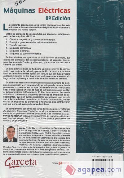 MAQUINAS ELECTRICAS - JESUS FRAILE MORA - 9788416228669
