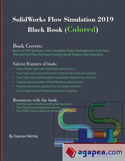 SOLIDWORKS FLOW SIMULATION 2019 BLACK BOOK (COLORED) - 9781988722559