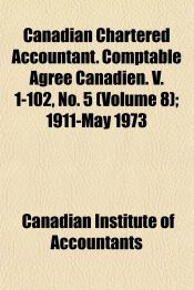 CANADIAN CHARTERED ACCOUNTANT. COMPTABLE AGREE CANADIEN. V. 1-102, NO ...