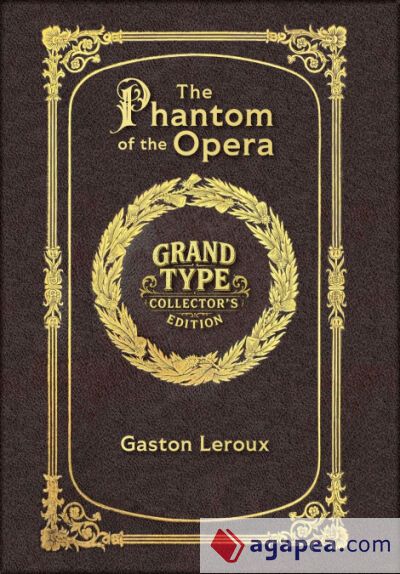 LARGE PRINT - THE PHANTOM OF THE OPERA - GRAND TYPE COLLECTORA S ...