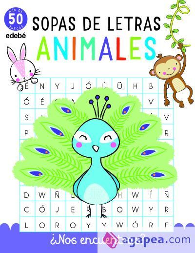 SOPAS DE LETRAS: ANIMALES - AUTORES VARIOS - 9788468346922