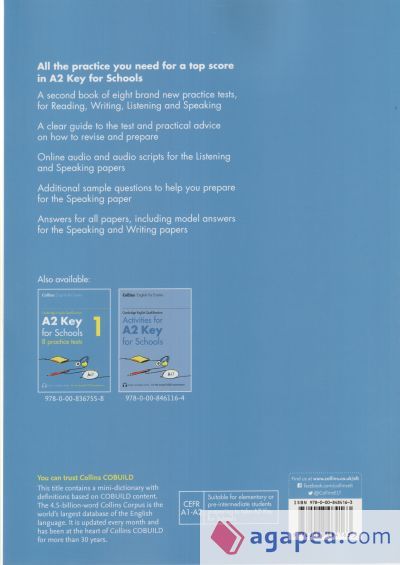 PRACTICE TESTS FOR A2 KEY FOR SCHOOLS (KET) (VOLUME 2) - PATRICK ...