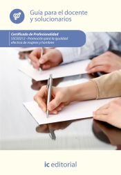 PROMOCION PARA LA IGUALDAD EFECTIVA DE MUJERES Y HOMBRES. SSCE0212 - GUIA PARA EL DOCENTE Y ...