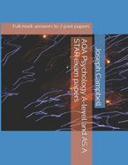 AQA PSYCHOLOGY A-LEVEL AND AS A STAR EXAM PAPERS: FULL MARK ANSWERS TO ...