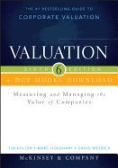 VALUATION + DCF MODEL DOWNLOAD: MEASURING AND MANAGING THE VALUE OF COMPANIES - TIM KOLLER ...