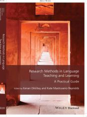 RESEARCH METHODS IN LANGUAGE TEACHING AND LEARNING: A PRACTICAL GUIDE ...