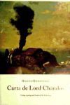 CARTA DE LORD CHANDOS - HUGO VON HOFMANNSTHAL - 9788497164382