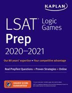 LSAT LOGIC GAMES PREP 2020-2021: REAL PREPTEST QUESTIONS + PROVEN ...