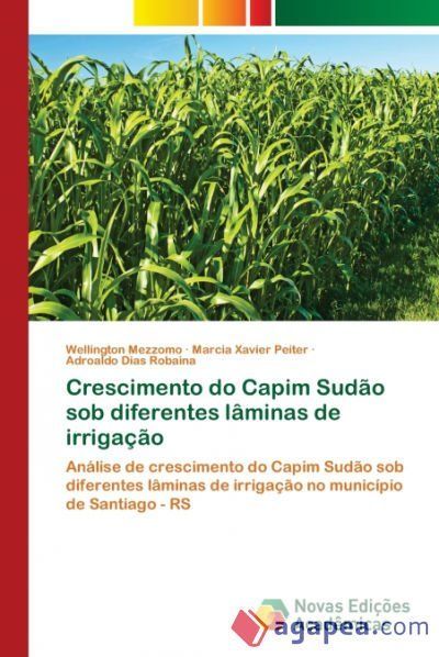 CRESCIMENTO DO CAPIM SUDAO SOB DIFERENTES LAMINAS DE IRRIGACAO ...