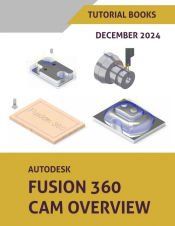AUTODESK FUSION 360 CAM OVERVIEW (DECEMBER 2024) - TUTORIAL BOOKS - 9788198378385