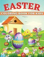 EASTER COLORING BOOK FOR KIDS AGES 4-8: UNIQUE COLORING PAGES WITH CUTE ...