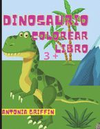LIBRO PARA COLOREAR DE DINOSAURIOS: IMPRESIONANTES PAGINAS CON ...