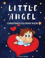 LITTLE ANGEL CHRISTMAS COLORING BOOK: CUTE ANGELS COLORING ...