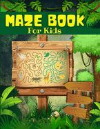 MAZE BOOK FOR KIDS: BIG BOOK OF MAZES FOR KIDS, BOYS AND GIRLS AGES 4-8 ...