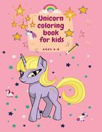 UNICORN COLORING BOOK FOR KIDS AGES 4-8: AMAZING COLORING BOOK FOR KIDS ...