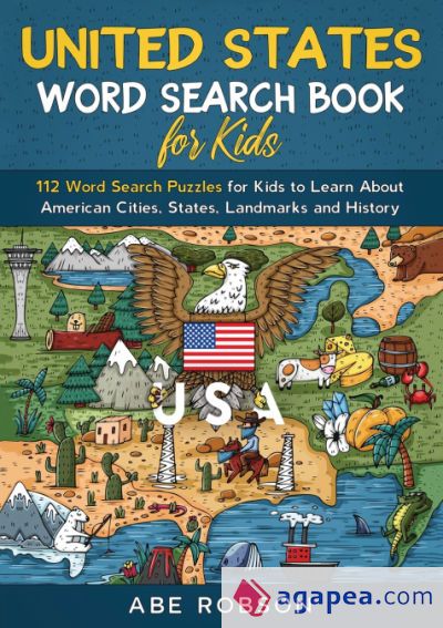 UNITED STATES WORD SEARCH BOOK FOR KIDS: 112 WORD SEARCH PUZZLES FOR ...