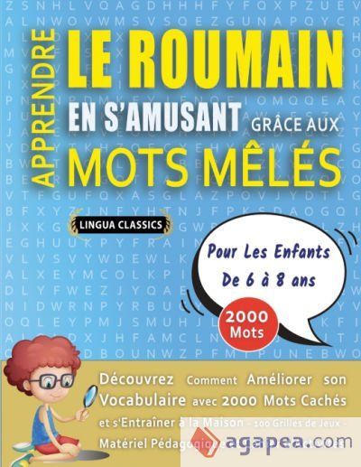 APPRENDRE LE ROUMAIN EN SA AMUSANT GRA CE AUX MOTS MA LA S - POUR LES ENFANTS DE 6 A 8 ANS - DA ...