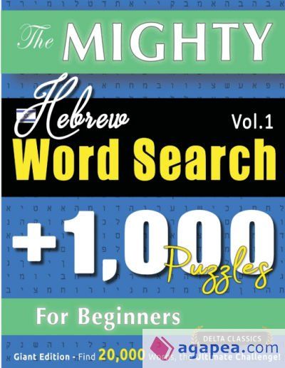 THE MIGHTY HEBREW WORD SEARCH - 1,000 PUZZLES FOR BEGINNERS - DELTA ...