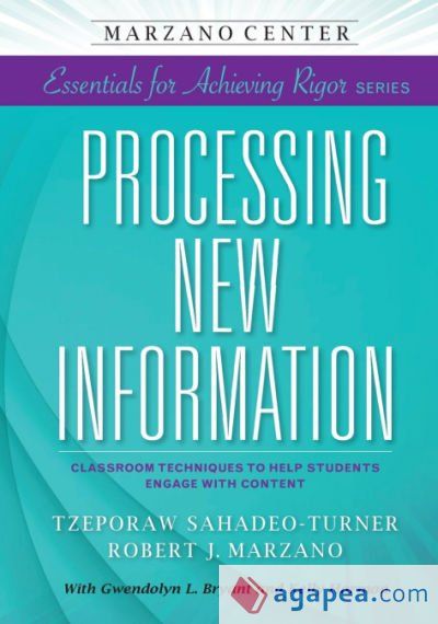 PROCESSING NEW INFORMATION - ROBERT J. MARZANO - 9781941112038
