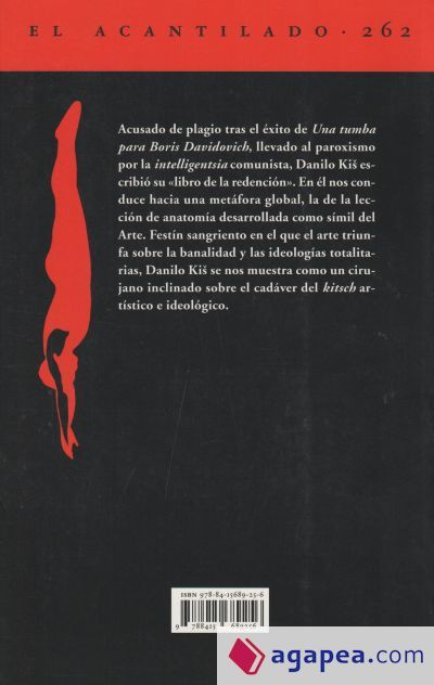 LECCION DE ANATOMIA - DANILO KIS - 9788415689256