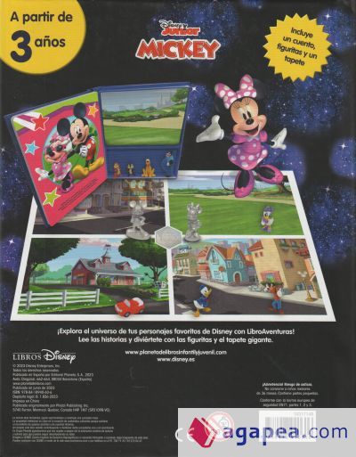 MICKEY. DISNEY 100. LIBROAVENTURAS - WALT DISNEY - 9788418940606