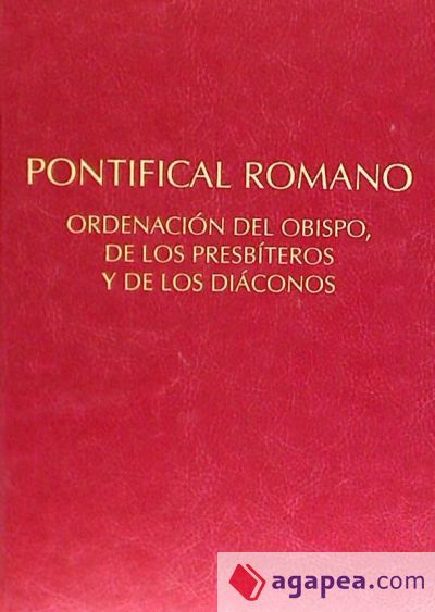 PONTIFICAL ROMANO - IGLESIA CATOLICA - 9788492586295