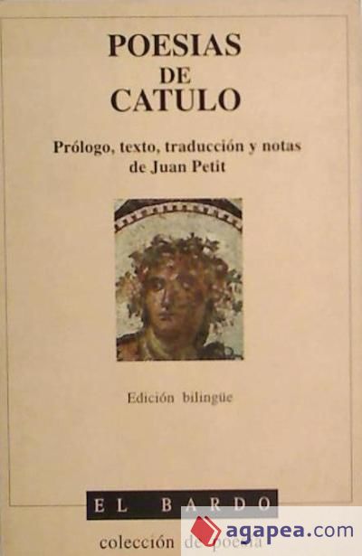POESIAS CATULO BILINGUE - CAYO VALERIO CATULO - 9788482550169