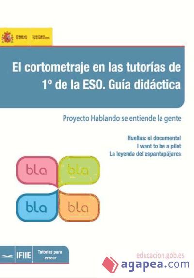 EL CORTOMETRAJE EN LAS TUTORIAS DE 1º DE LA ESO. GUIA DIDACTICA ...