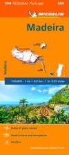 MICHELIN PORTUGAL, MADEIRA ROAD AND TOURIST MAP 594 - 9782067242876