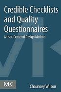 CREDIBLE CHECKLISTS AND QUALITY QUESTIONNAIRES: A USER-CENTERED DESIGN ...