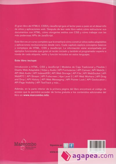 EL GRAN LIBRO DE HTML5, CSS3 Y JAVASCRIPT - JUAN DIEGO GAUCHAT; JUAN ...