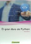 EL GRAN LIBRO DE PYTHON - MARCO BUTTU; EDIZIONI LSWR - 9788426722904