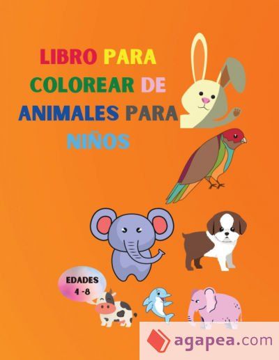 LIBRO PARA COLOREAR DE ANIMALES PARA NIÑOS - SERGE GREEN - 9783986210014
