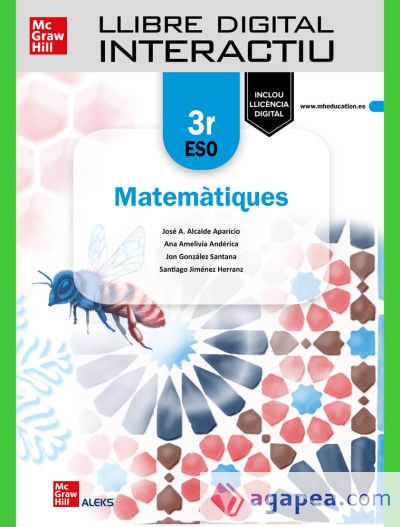 LLIBRE DIGITAL INTERACTIU MATEMATIQUES 3R ESO - MEDITERRANIA - J. A.; ALCALDE - 9788448632212 ...