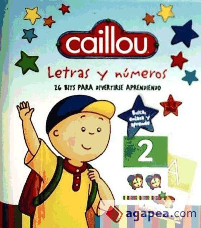 CAILLOU. LETRAS Y NUMEROS BITS - PUZLES(9788415239154) - 9788415239154